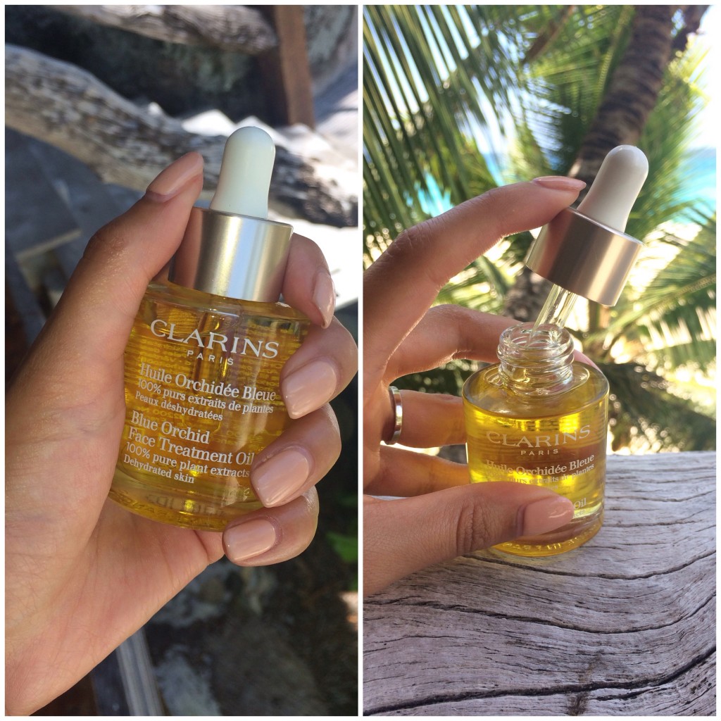 Clarins Blue Orchid Oil - The Low Down - Tijan Serena Loves